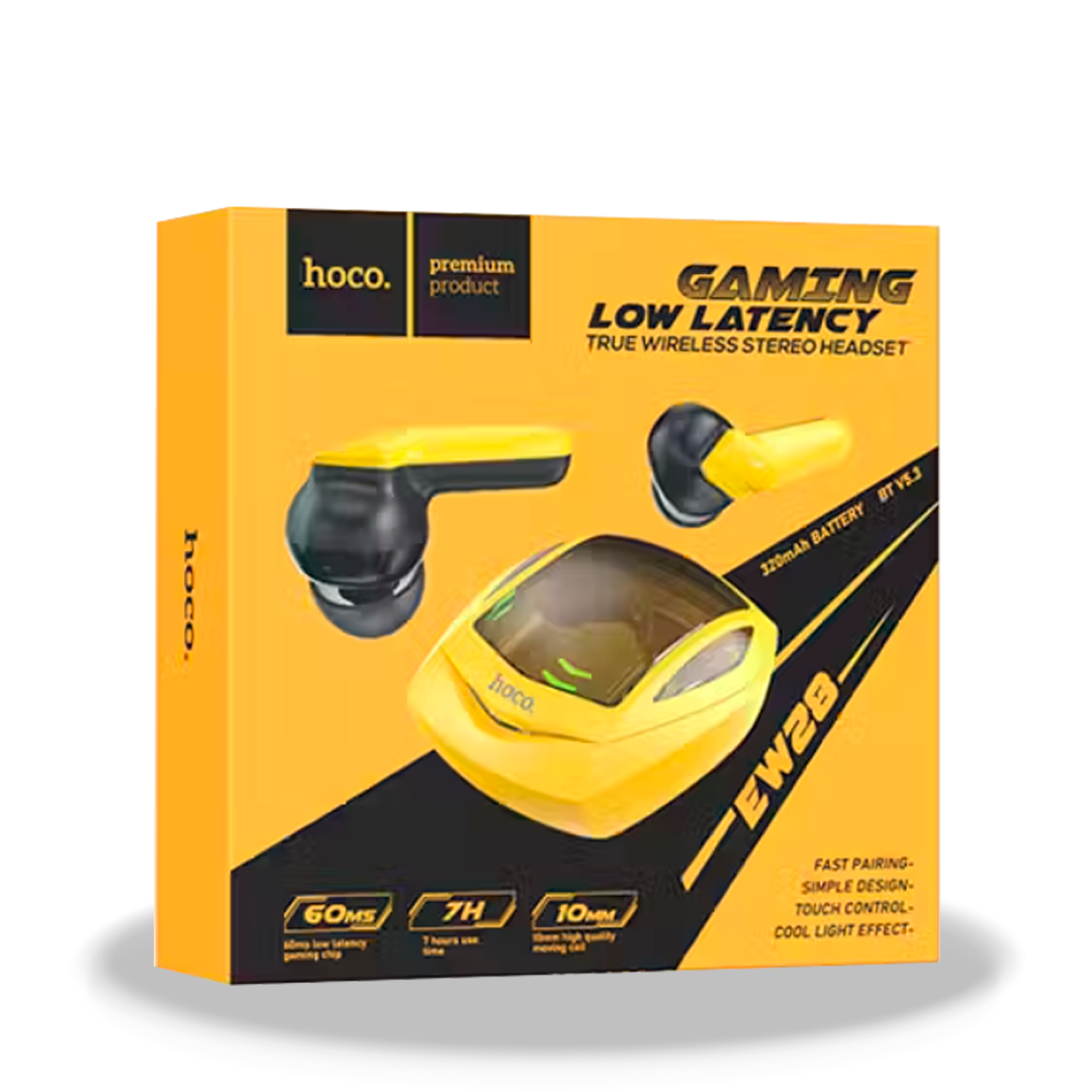 Audífono Bluetooth Gamer hoco EW28 – Chilotec | Tu solución Tecnológica